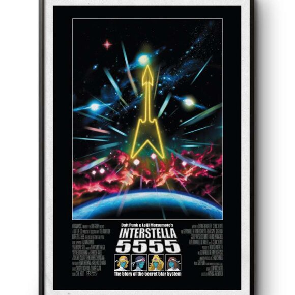 Art | Daft Punk Interstella 5555 Poster | Poshmark